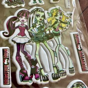 monster high | Toys | Monster High Puffy Stickers 6 Sheets 7 Ct | Poshmark